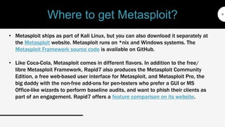 Introduction to metasploit | PPT
