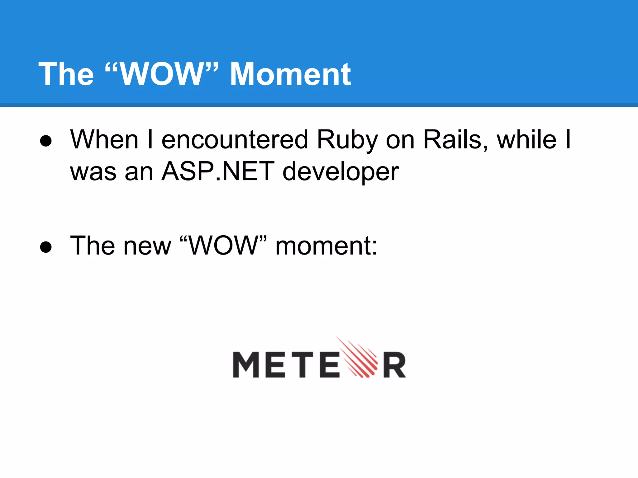 Introduction To Meteorjs Ppt 8909