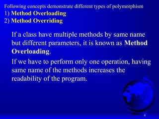 Introduction to method overloading & method overriding in java hdm | PPT