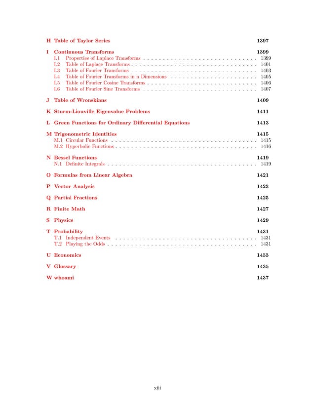 Introduction To Methods Of Applied Mathematics Or Advanced Mathematical Methods For Scientist
