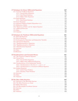 Introduction to methods of applied mathematics or Advanced Mathematical ...