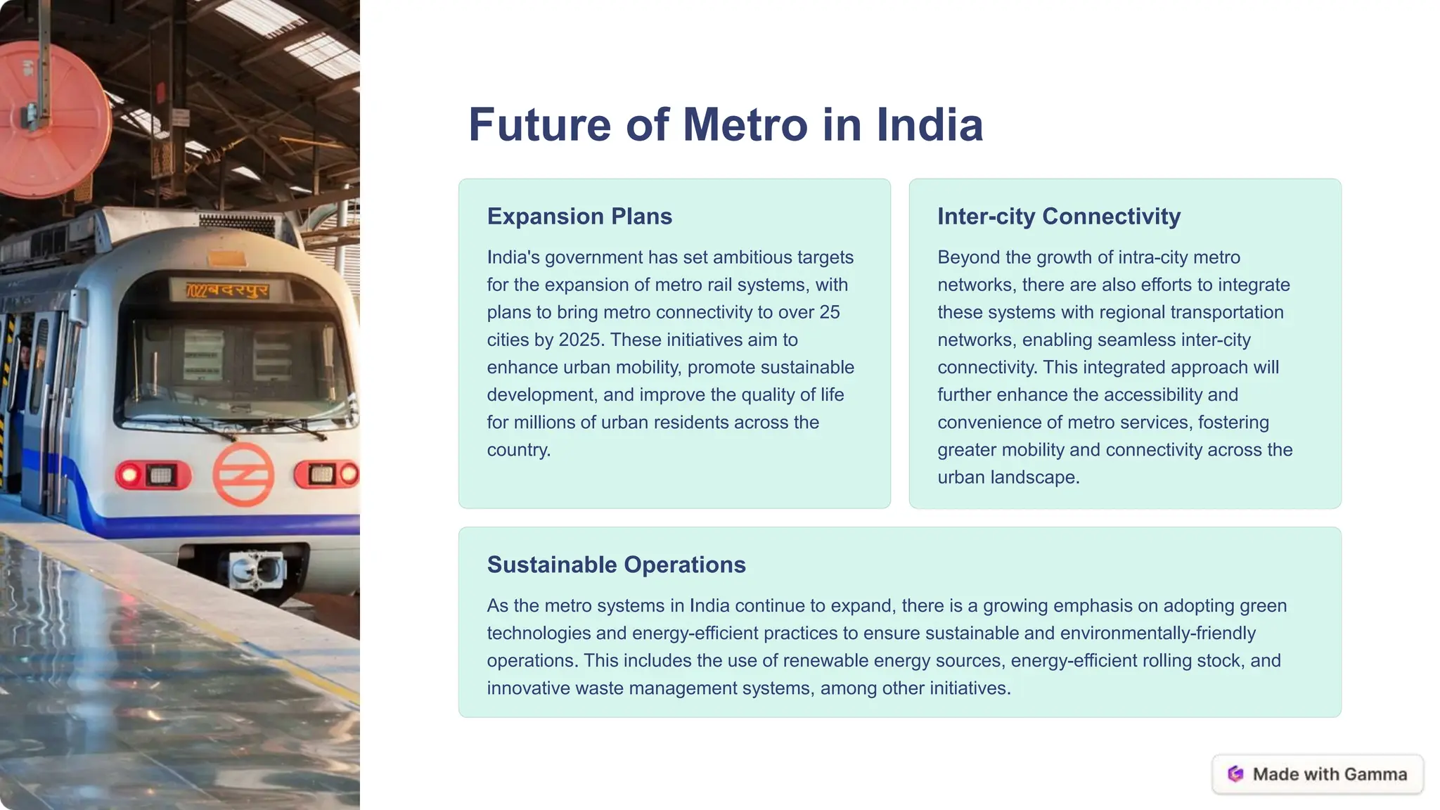 Introduction to Metro in India by cosmo soil.pptx