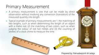 Introduction to metrology | PPTX
