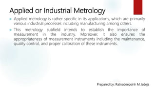 Introduction to metrology | PPTX