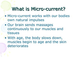 Introduction to micro current | PPT