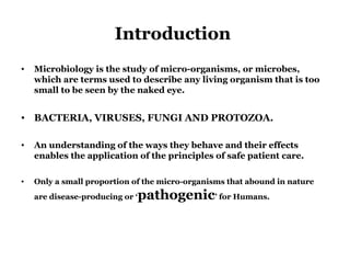 Introduction to Microbiology | PPT
