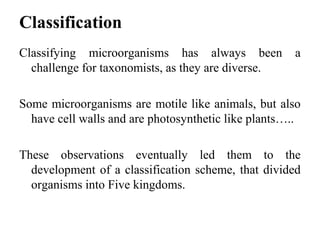 Introduction to microbiology | PPT
