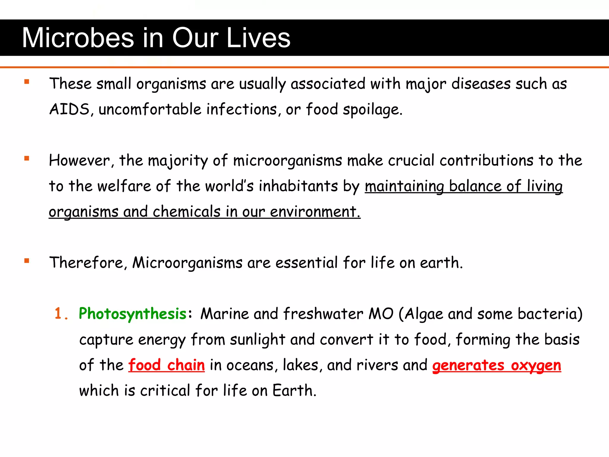 Introduction to microbiology | PPT