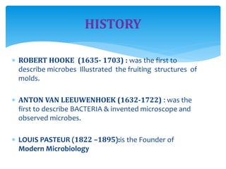 Introduction to microbiology | PPTX