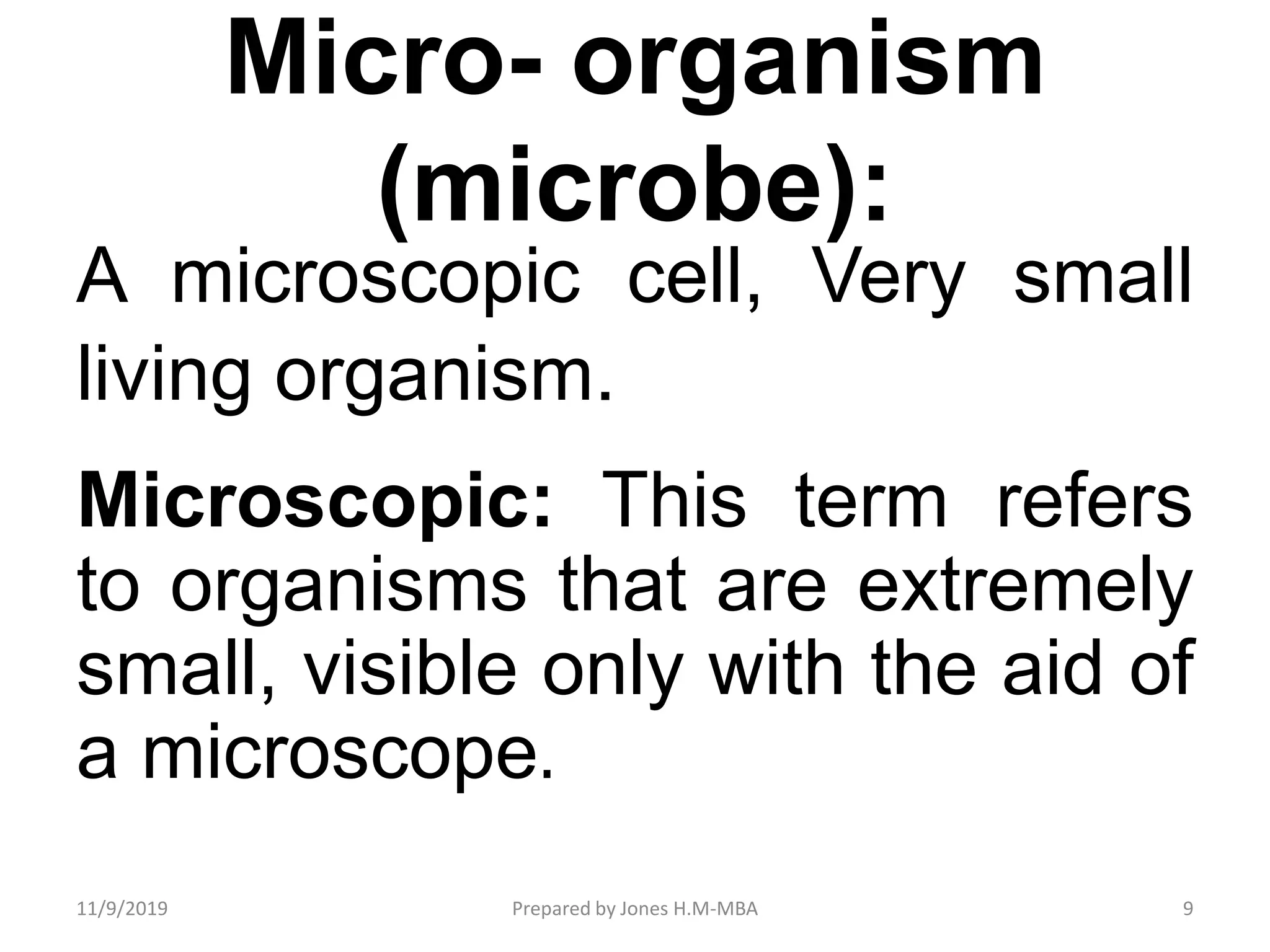 INTRODUCTION TO NURSING MICROBIOLOGY | PPTX