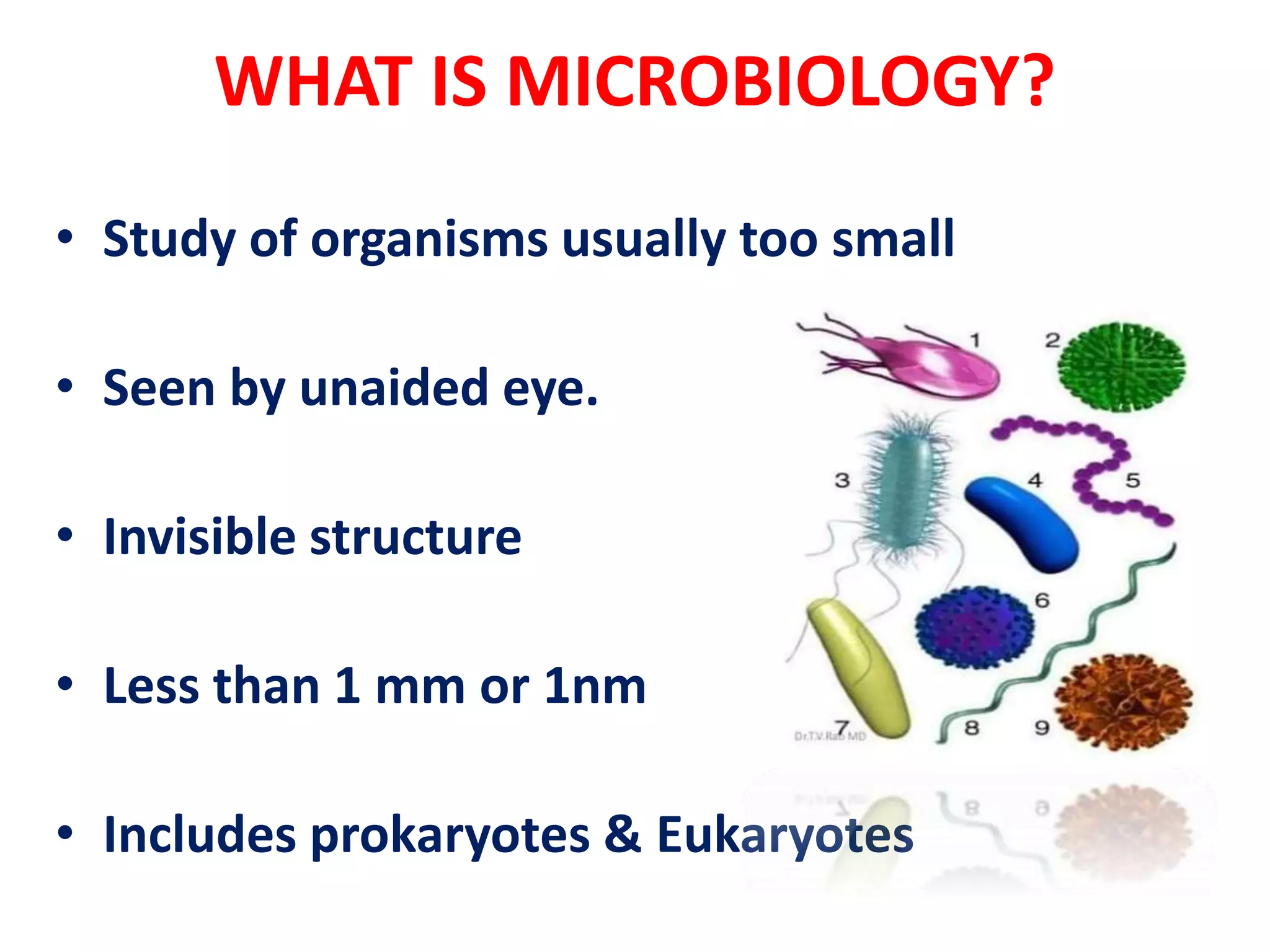 Introduction to microbiology | PPT