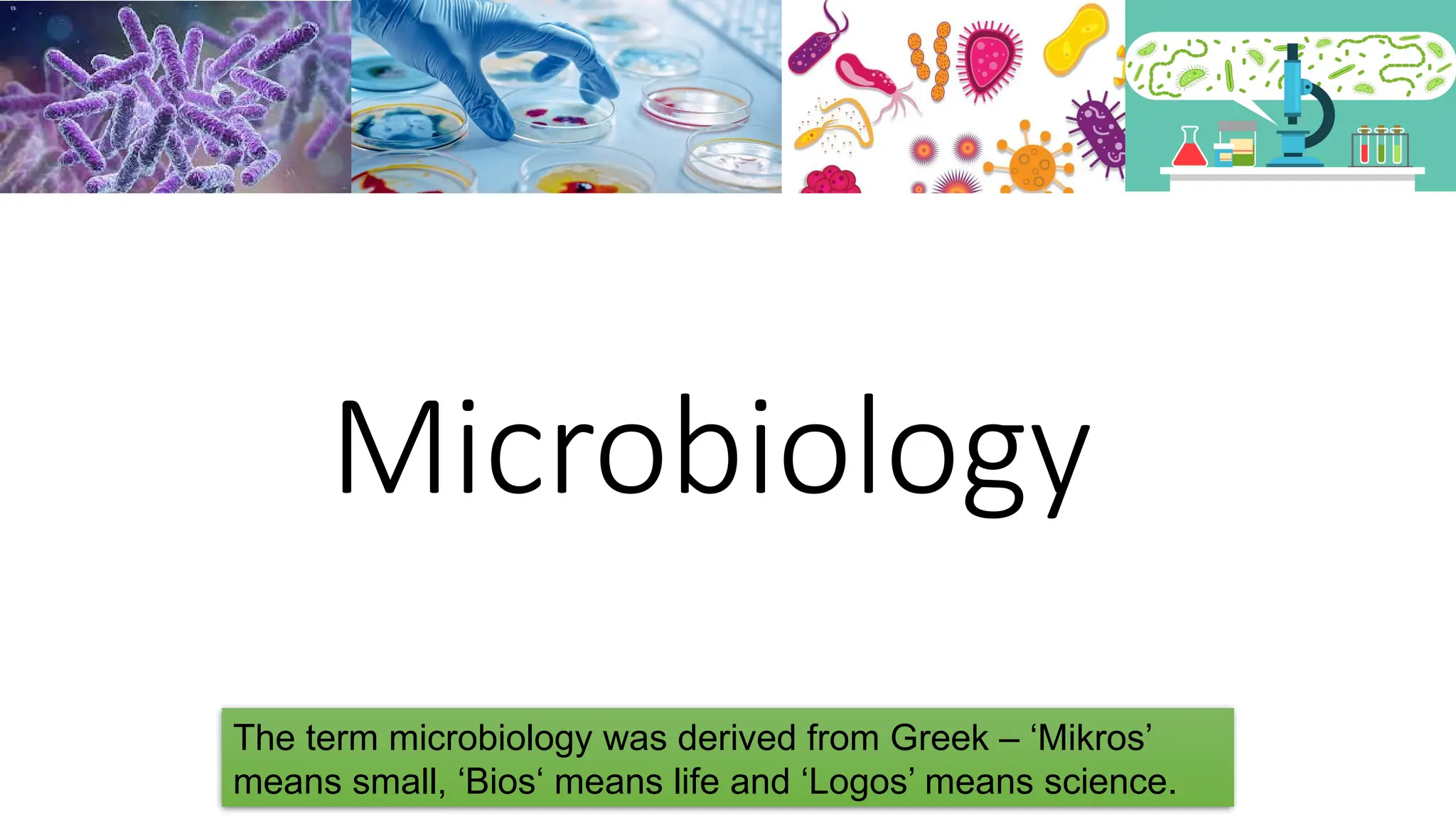 Introduction to Microbiology and Microscope | PPTX