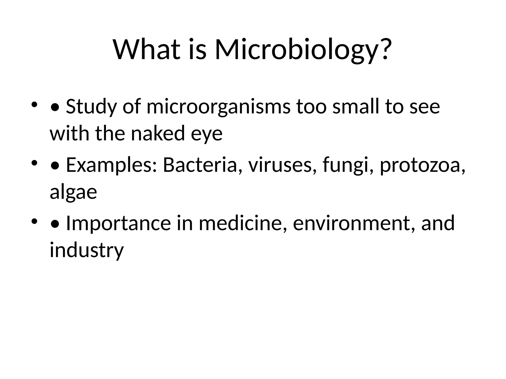 Introduction_to_Microbiology_POWERPOINTPRESENTATION | PPTX