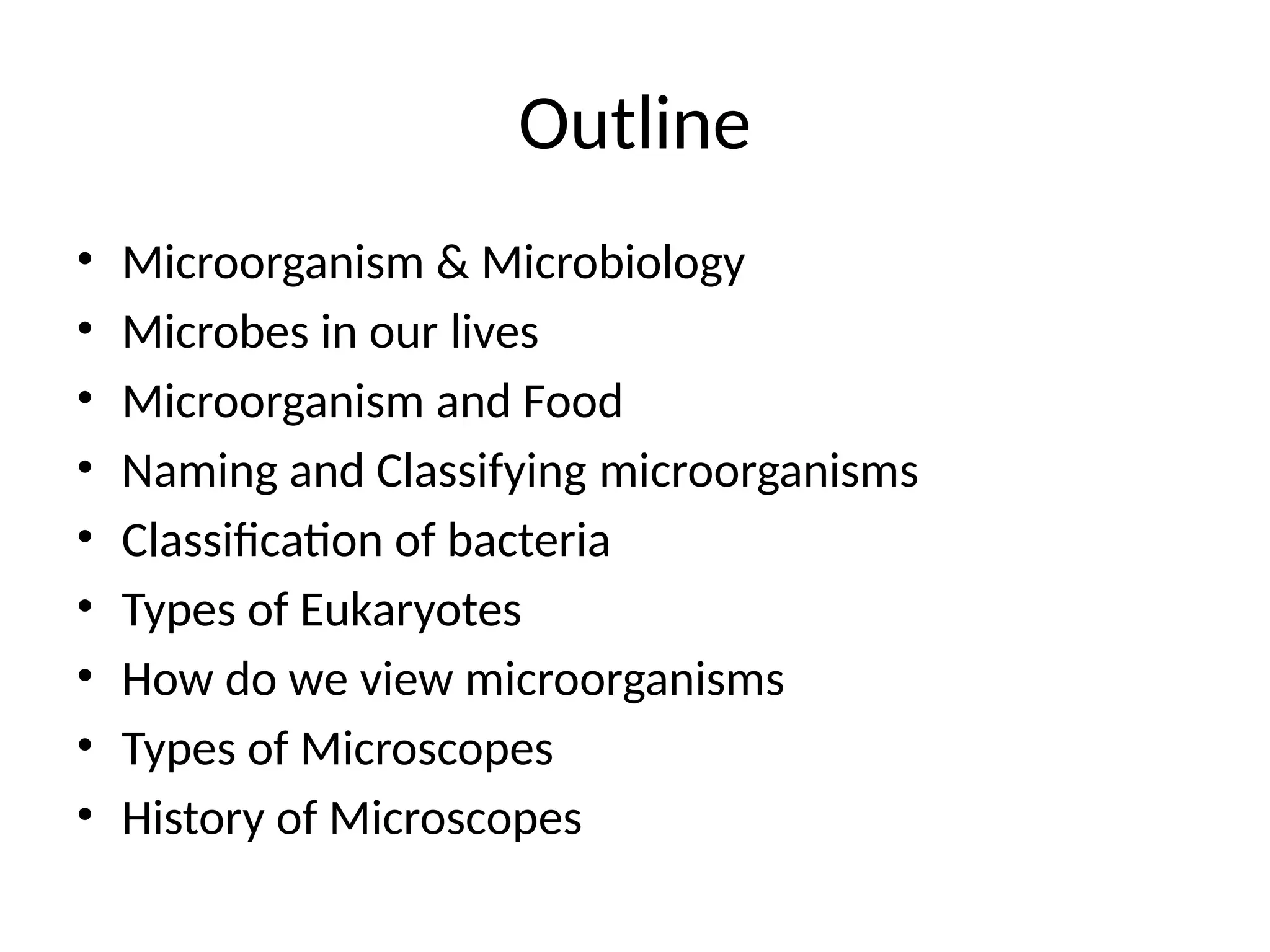 Introduction to Microbiology power point | PPTX