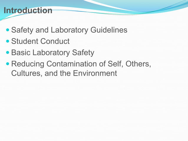 Introduction to microbiology course outline 01 | PPTX | Chemistry | Science