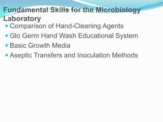 Introduction to microbiology course outline 01 | PPTX