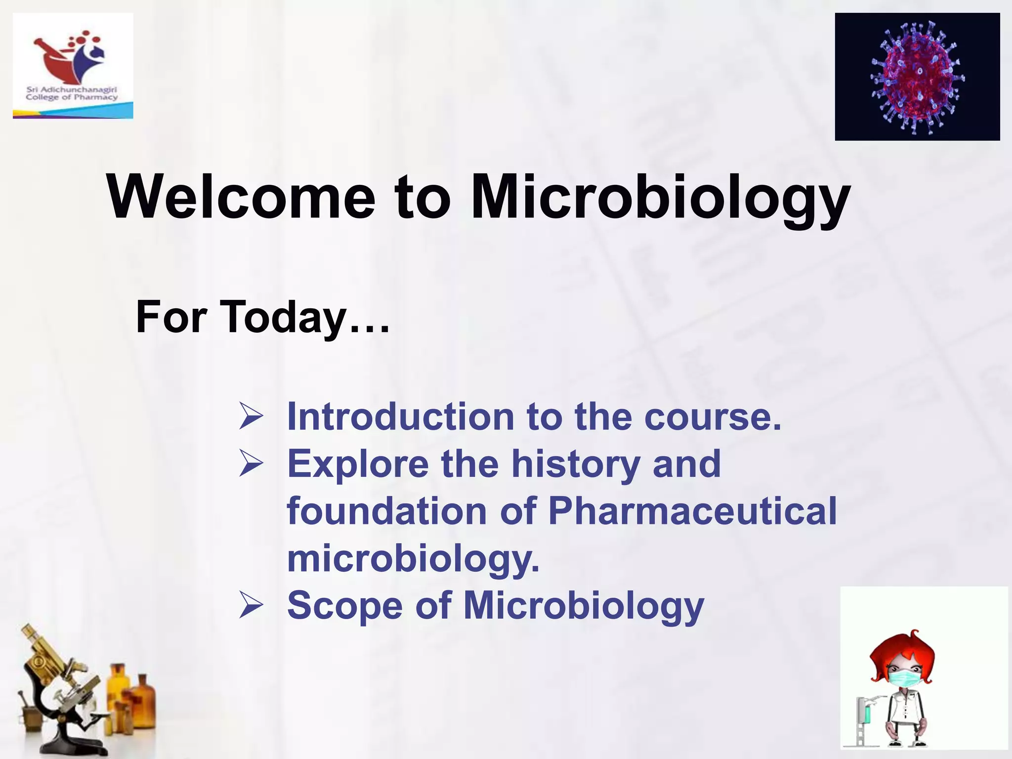 Introduction to microbiology f | PPTX
