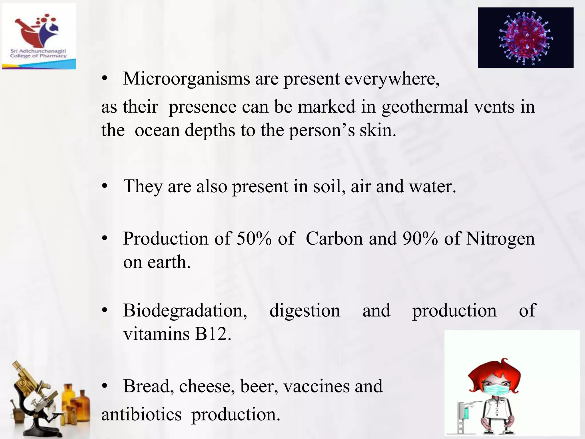 Introduction to microbiology f | PPTX