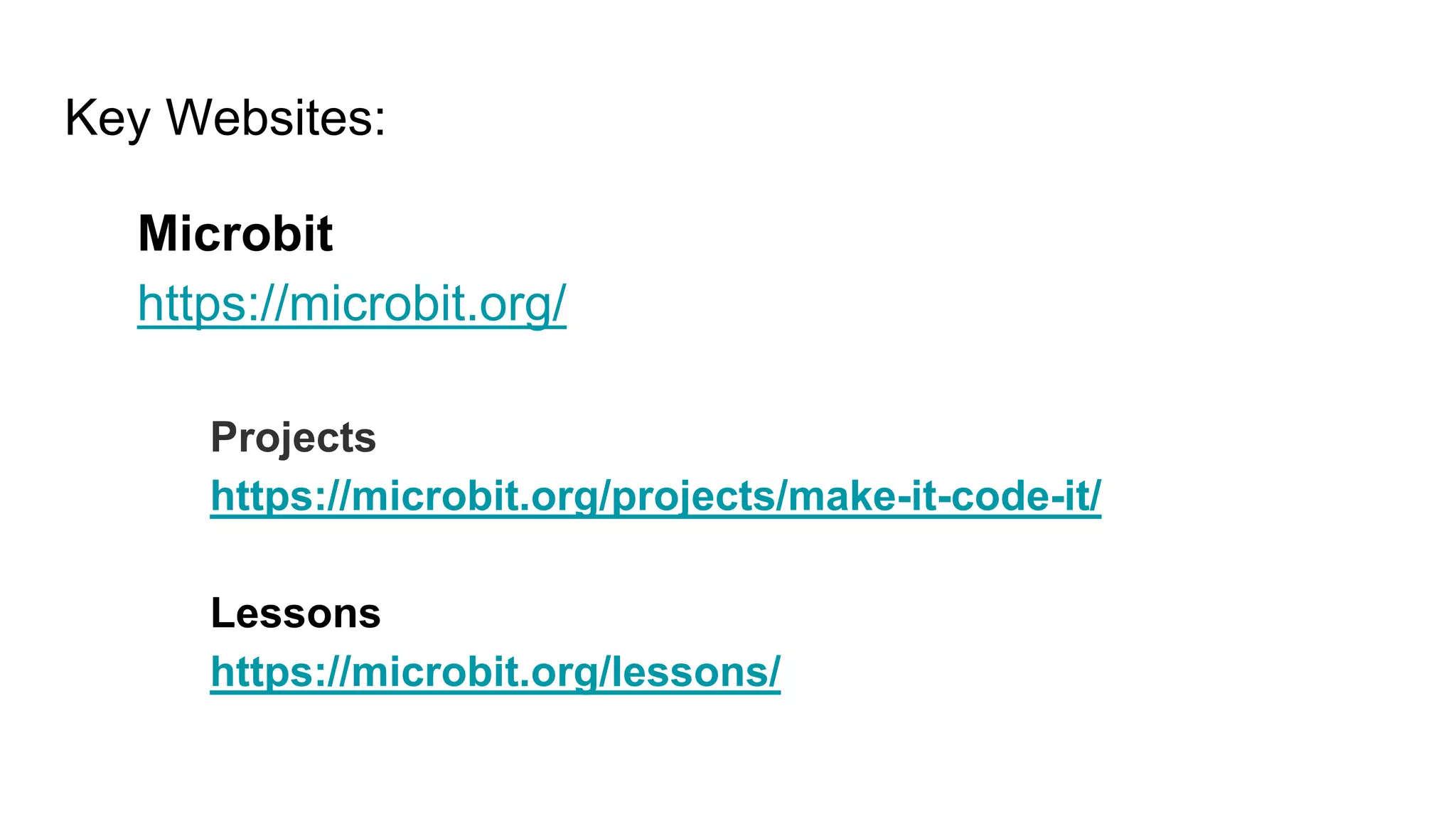 Introduction to microbit | PPTX