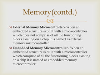 Introduction to Microcontroller | PPTX