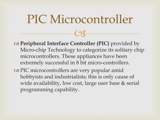 Introduction to Microcontroller | PPTX