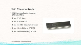 Introduction to Micro-Controller. | PPTX | Operating Systems | Computer ...