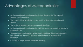 Introduction to microcontroller | PDF | Computing | Technology & Computing