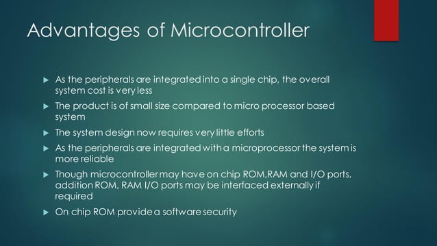 Introduction To Microcontroller Ppt