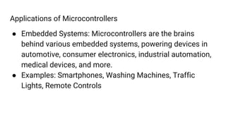 _Introduction to Microcontrollers _.pptx