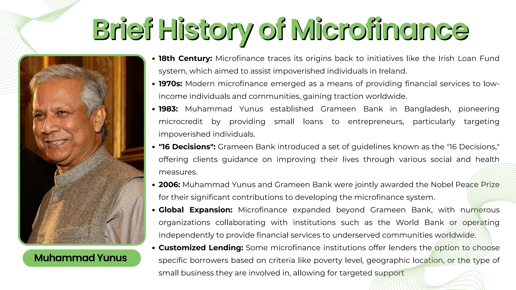 Lesson 1: Introduction to Microfinance (ENTREP-ELEC) | PDF