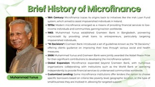 Lesson 1: Introduction to Microfinance (ENTREP-ELEC) | PDF