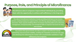 Lesson 1: Introduction to Microfinance (ENTREP-ELEC) | PDF