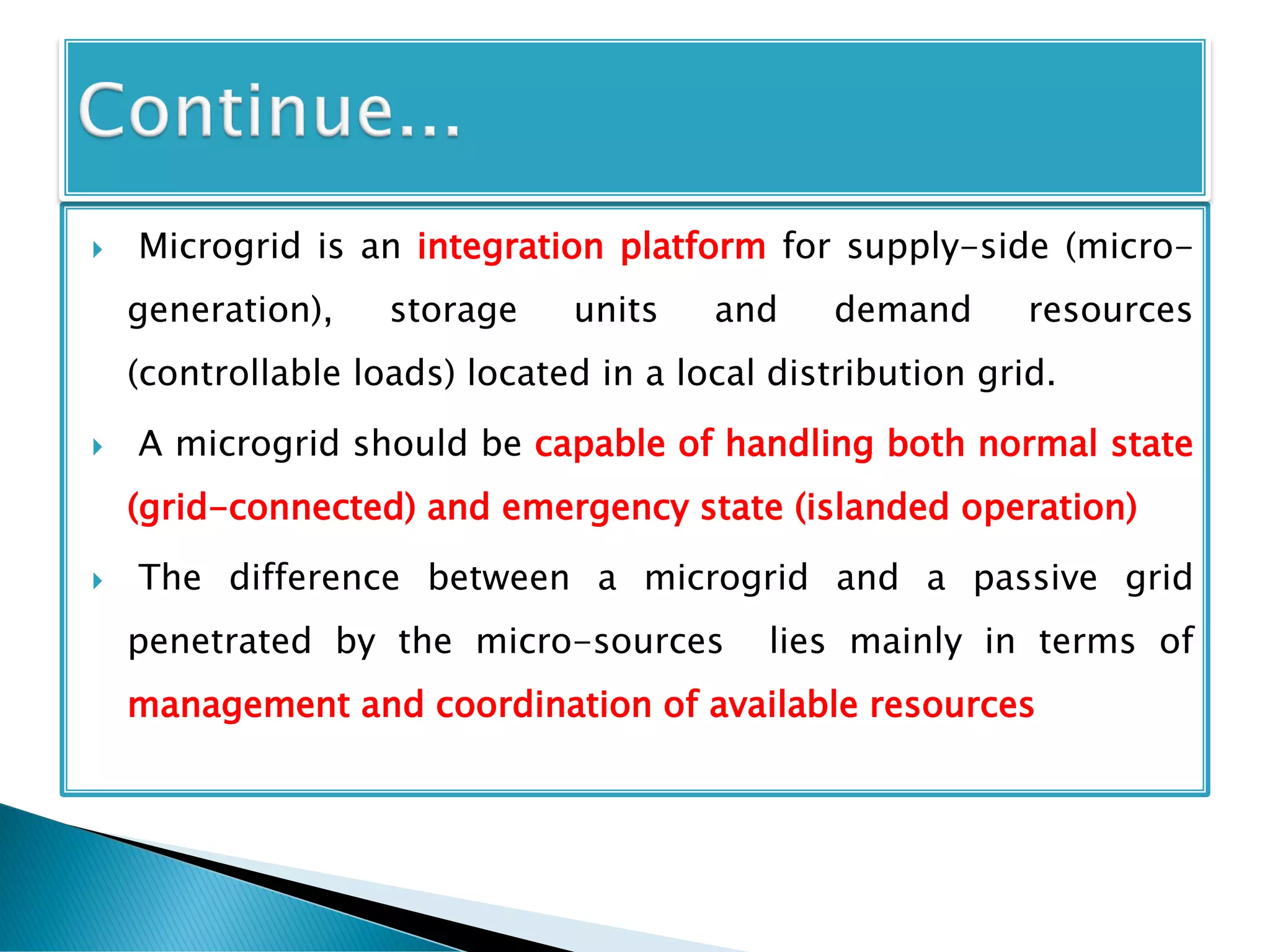 Introduction to Microgrid | PDF