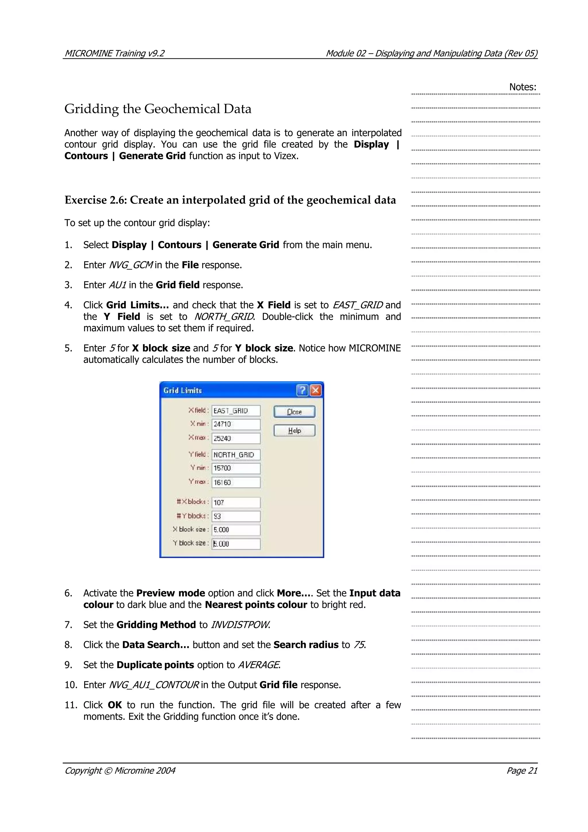 Introduction to micromine | PDF