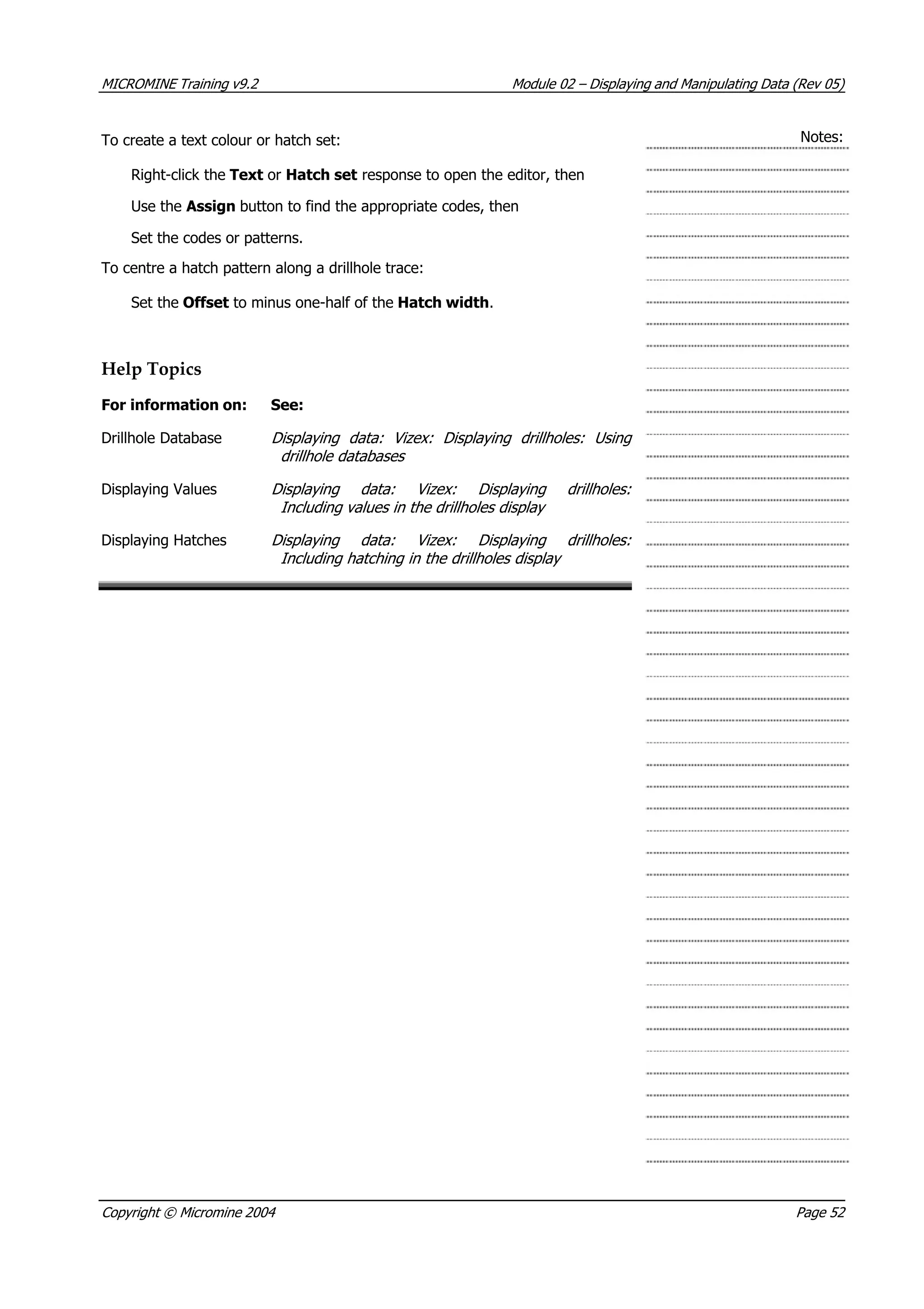 Introduction to micromine | PDF