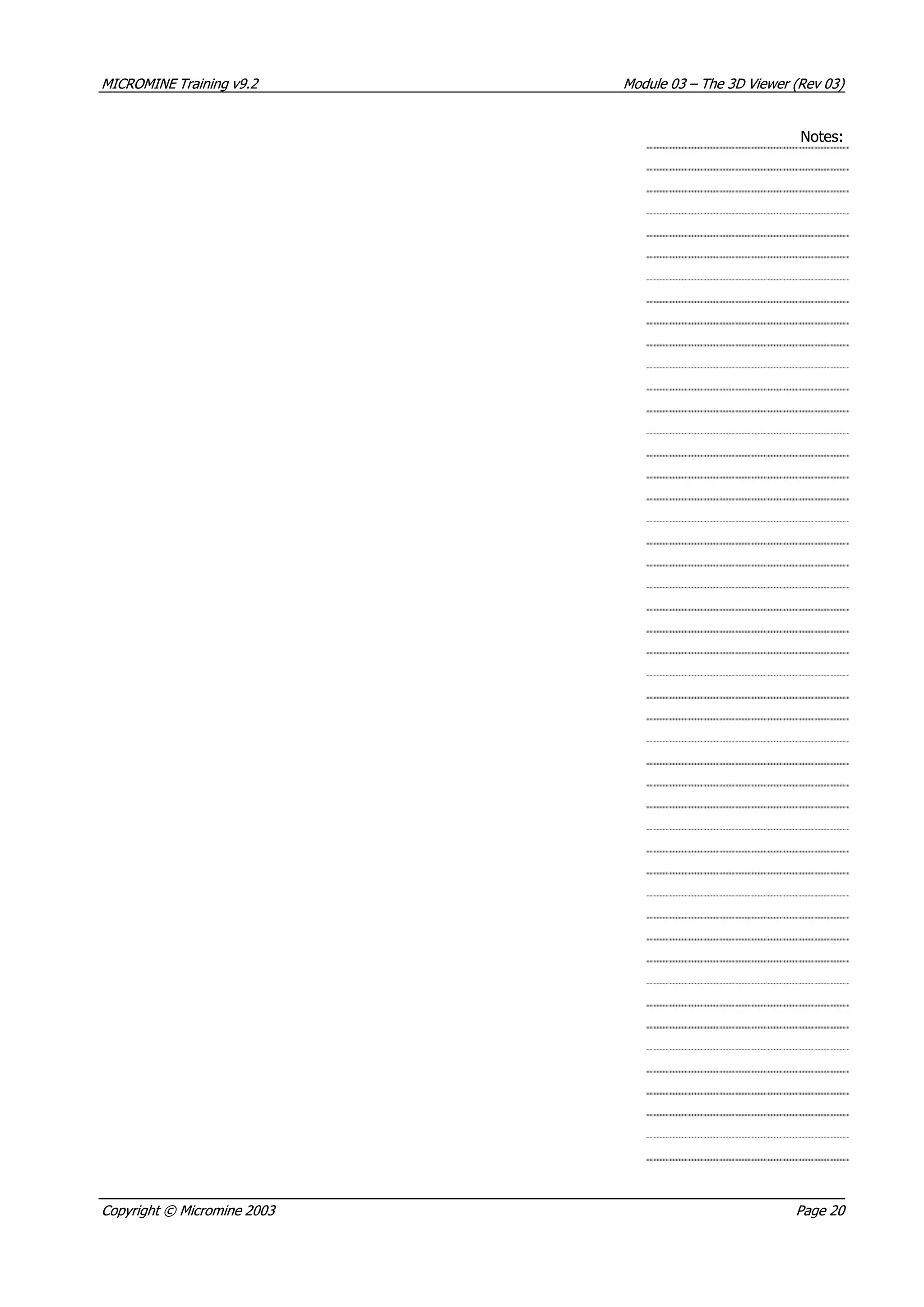 Introduction to micromine | PDF