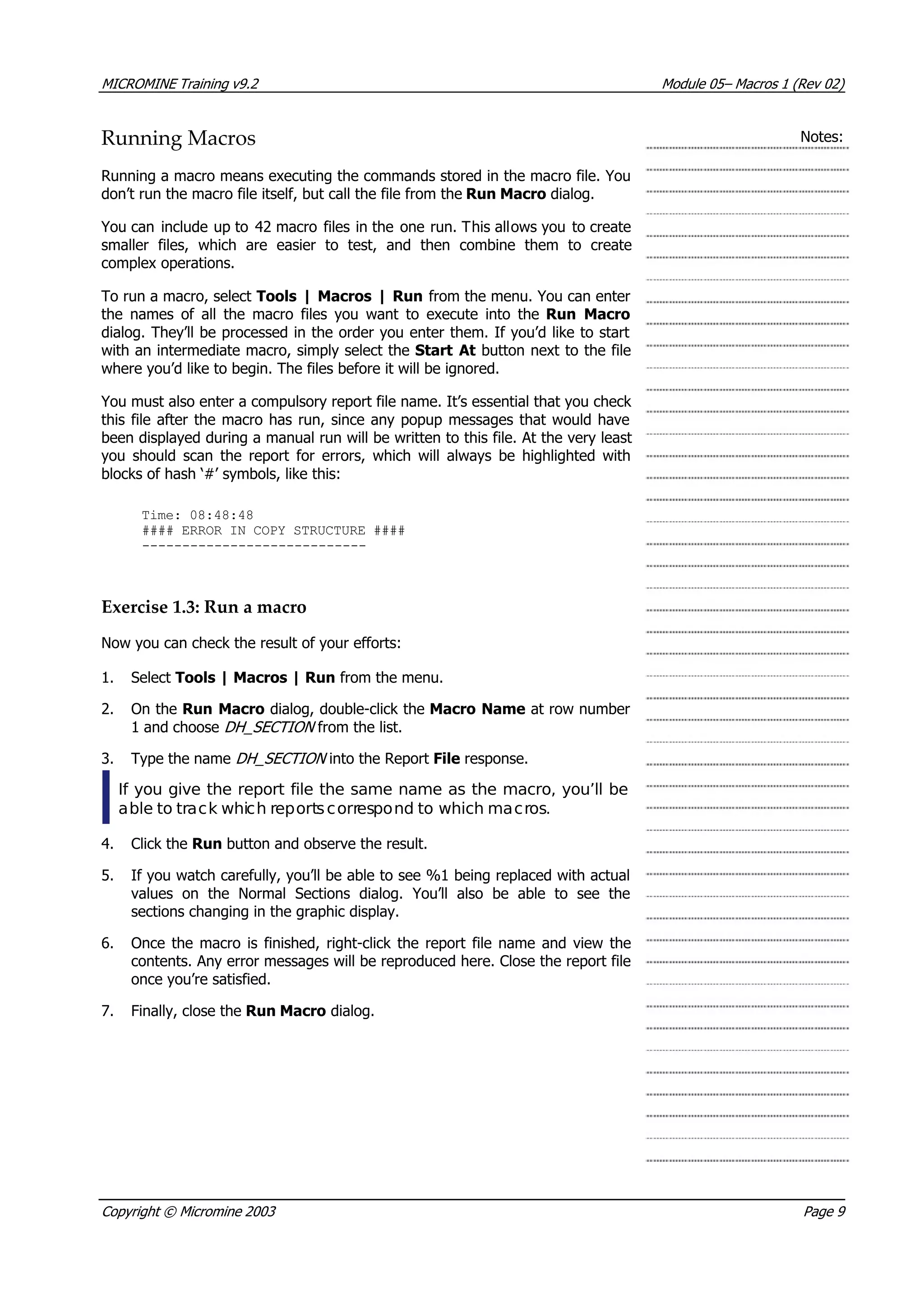 Introduction to micromine | PDF