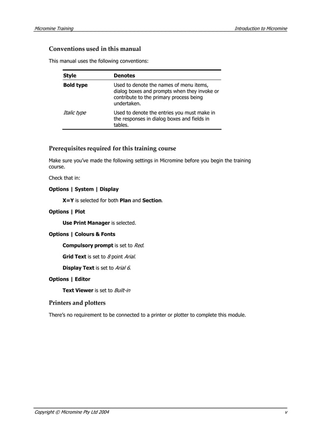 Introduction to micromine | PDF