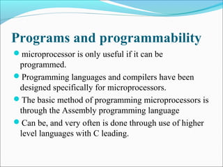 Introduction to microprocessor | PPT