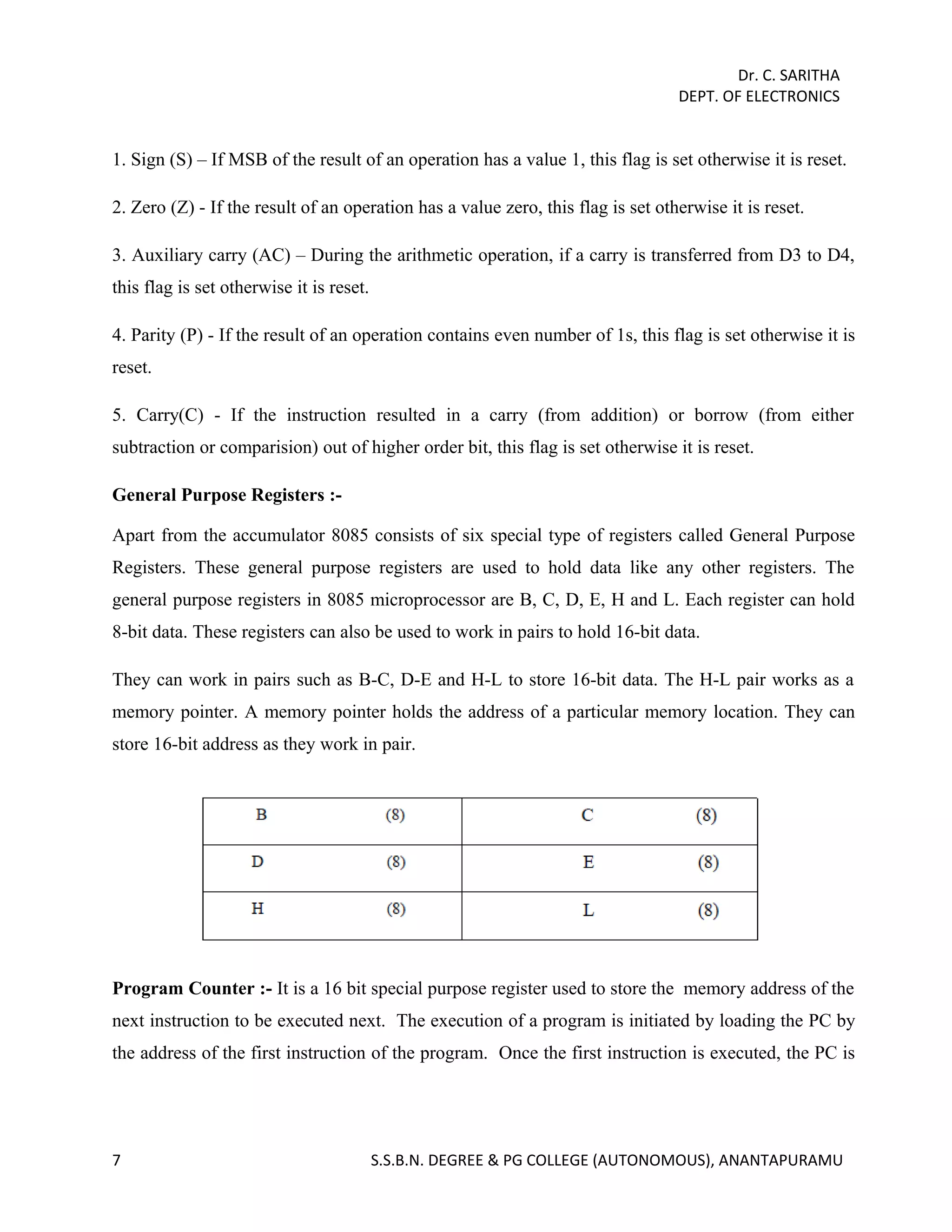 Introduction To Microprocessor Notes Doc Computing Technology And Computing