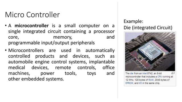 Introduction To Microprocessor And Microcomputer Pptx Operating Systems Computer Software