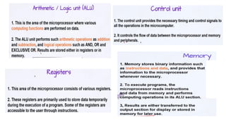 introduction to microprocessor chapter 1 | PPTX