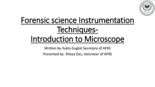 Introduction to Microscope | PPT