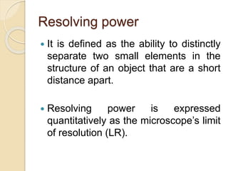 Introduction to microscopy | PPTX