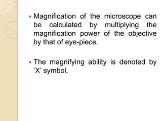 Introduction to microscopy | PPTX