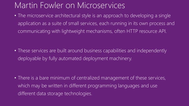 Introduction To Microservices | PPTX