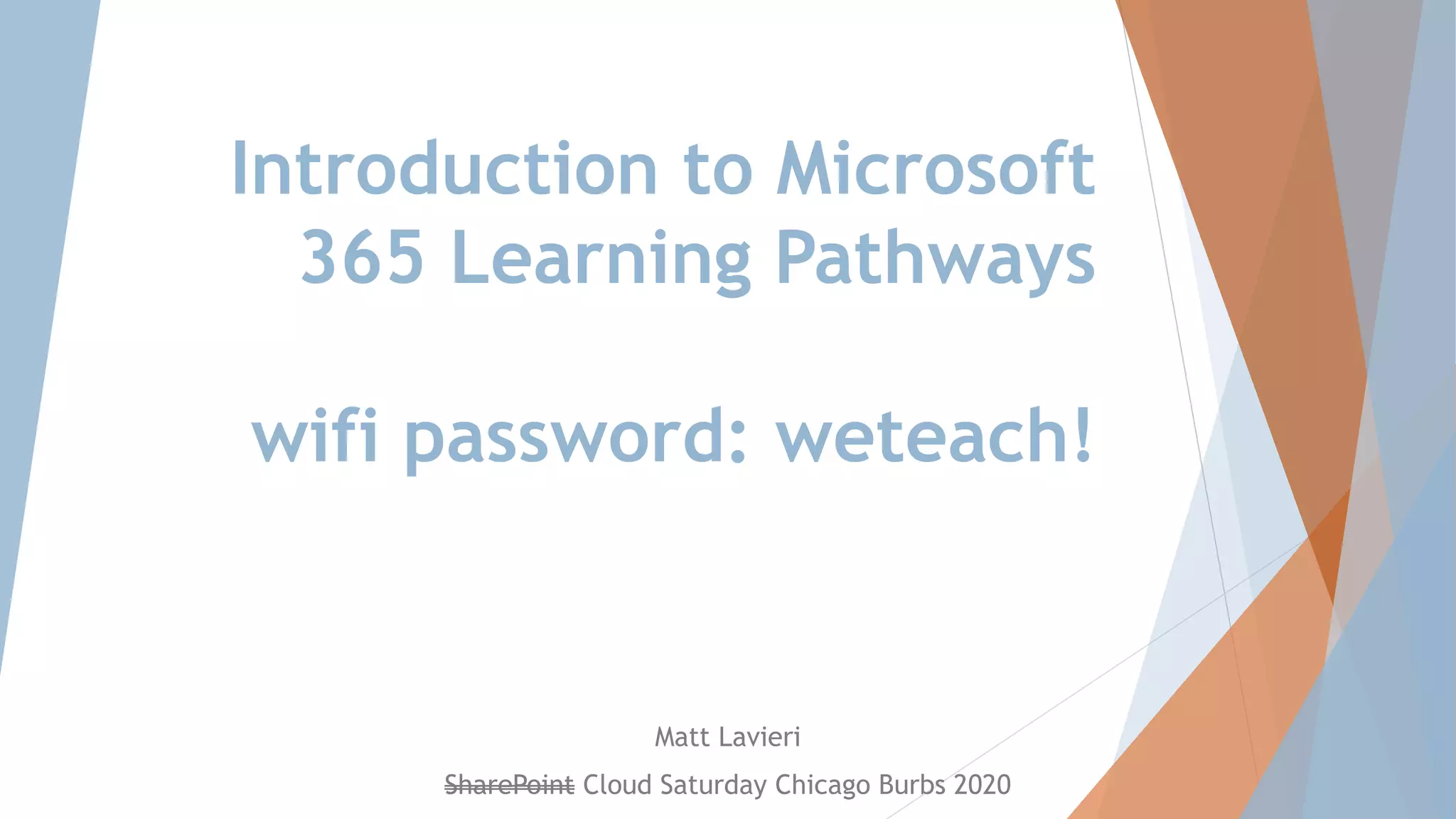 Introduction to microsoft 365 learning pathways | PPTX
