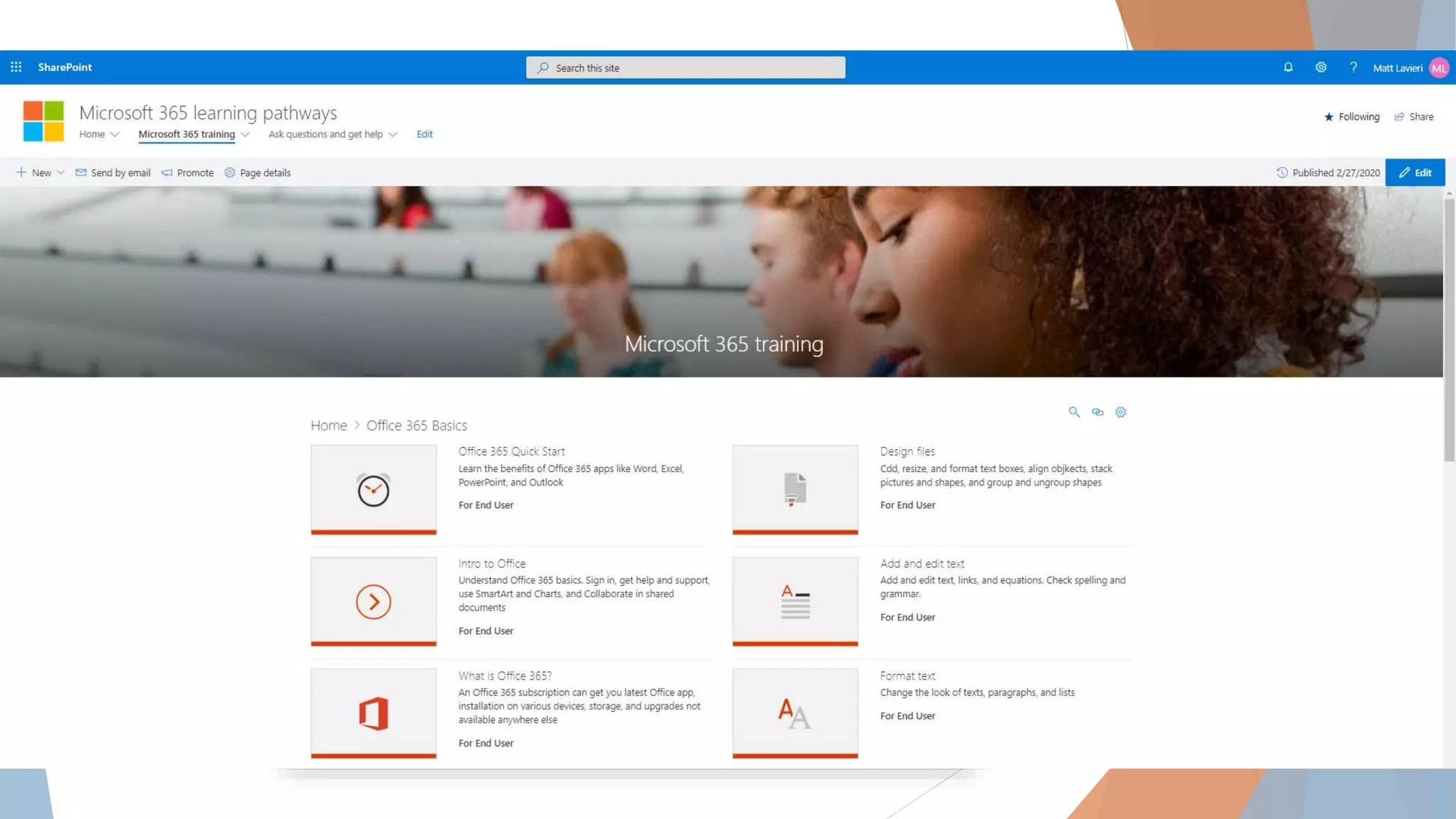 Introduction to microsoft 365 learning pathways | PPTX