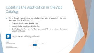 Introduction to microsoft 365 learning pathways | PPTX