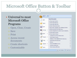Introduction to Microsoft Office | PPTX